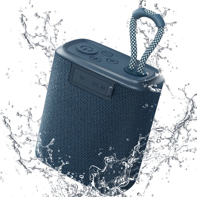 Portable Bluetooth Speaker with HD Sound & Bass, Long Playtime, Built ...