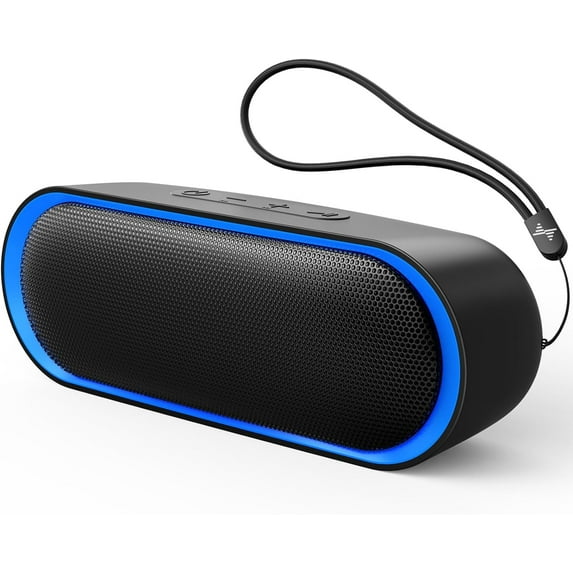 Bluetooth Speakers, Waterproof Portable Speakers with TWS, 24 Playtime ...