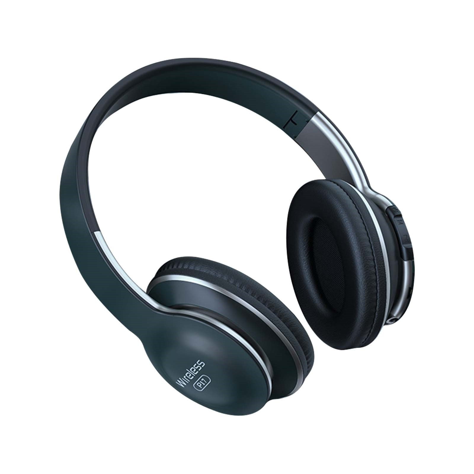 Bluetooth Subwoofer Head Mounted Foldable Headphones Built In Mic ...