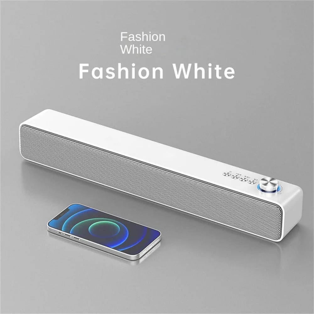 Bluetooth Subwoofer Soundbar TV Audio Echo Wall Computer Speaker Home ...