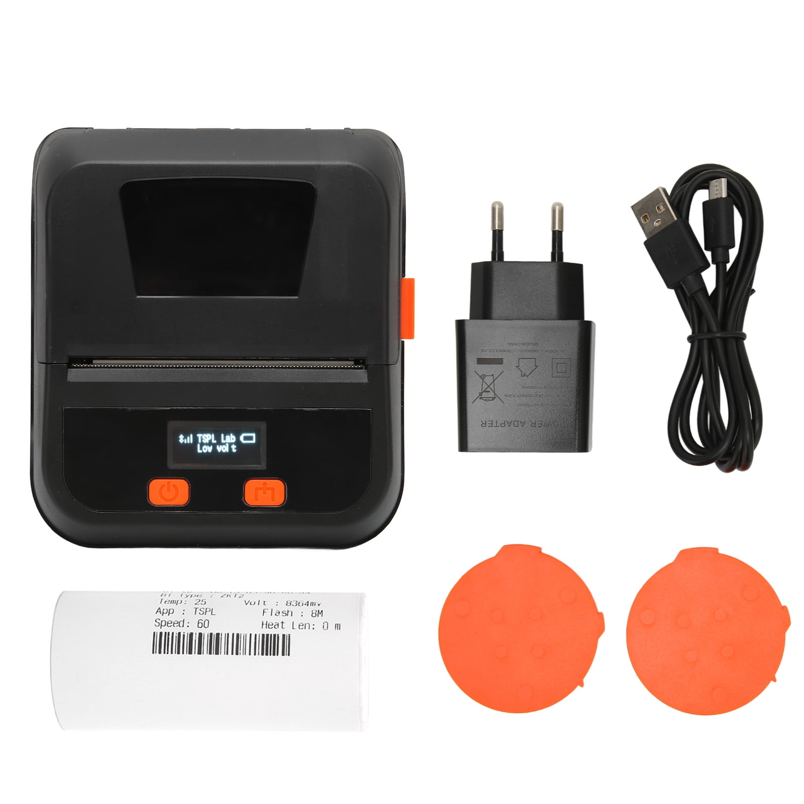 Bluetooth Thermal Label Printer Fast Printing Automatic Detection ...