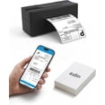 Bluetooth Thermal Shipping Label Printer, 4x6 Wireless Thermal Label ...