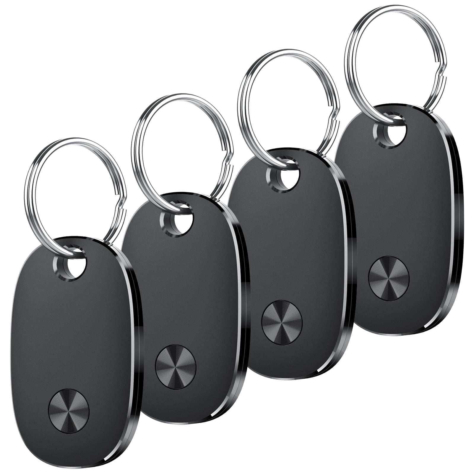 Bluetooth Tracker Tag 4 Packs, Item Locator Works with Find My APP(iOS ...