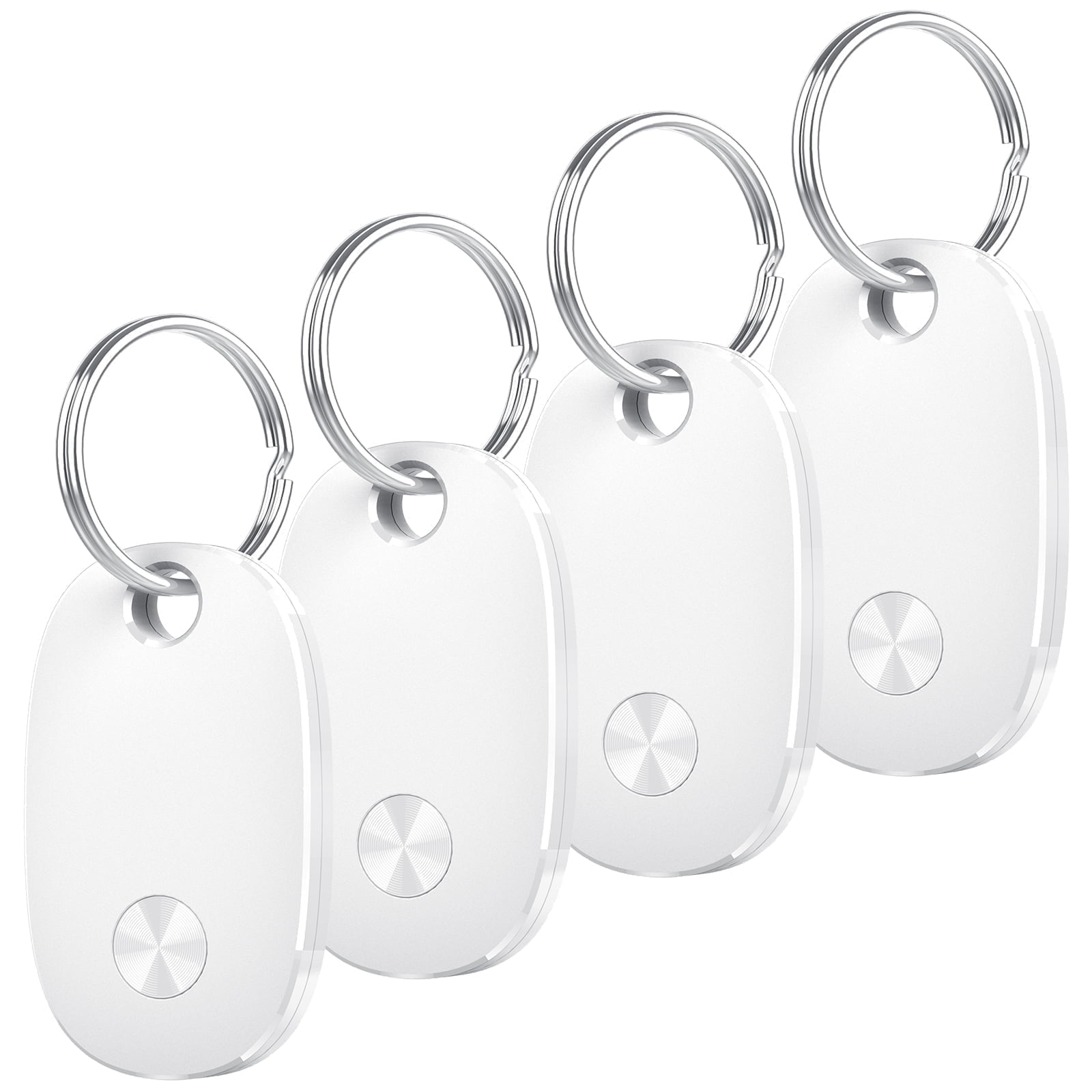 Bluetooth Tracker Tag 4 Packs, Item Locator Works with Find My APP(iOS ...