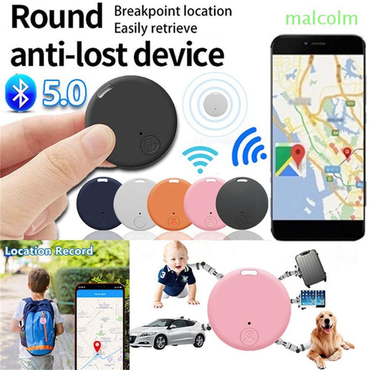 Bluetooth Tracker 5.0 - Smart Item Locator for Keys, Phone, Pets ...