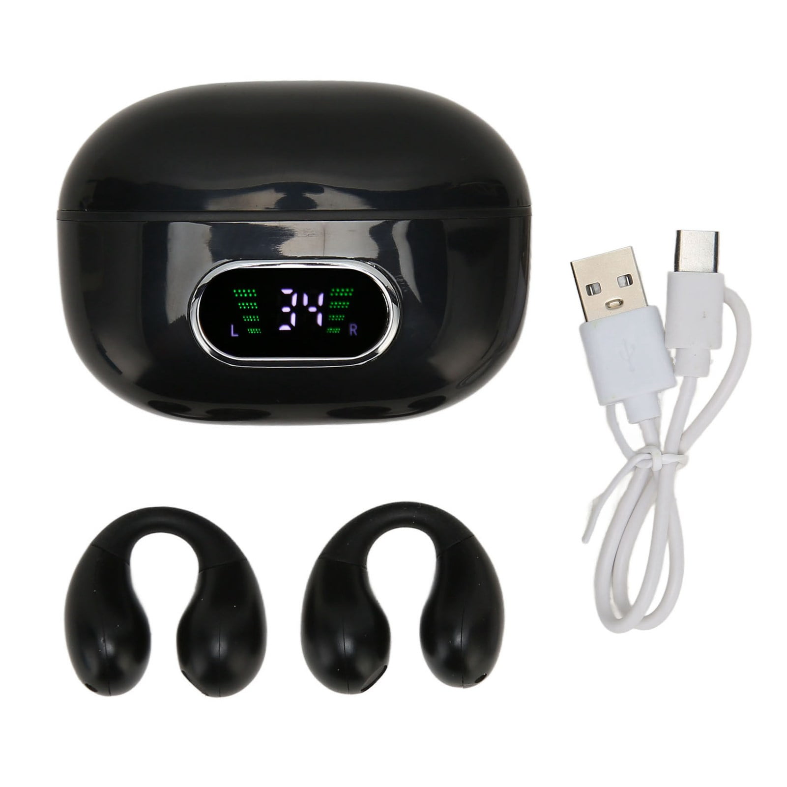 Bluetooth Translator Earphone 144 Languages Stereo Clip On Translation ...