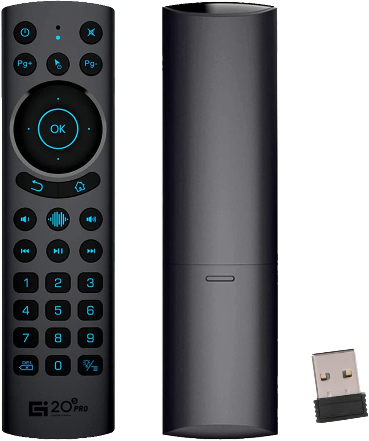 Bluetooth Voice Remote Control,USB Wireless Voice Control Sensing ...