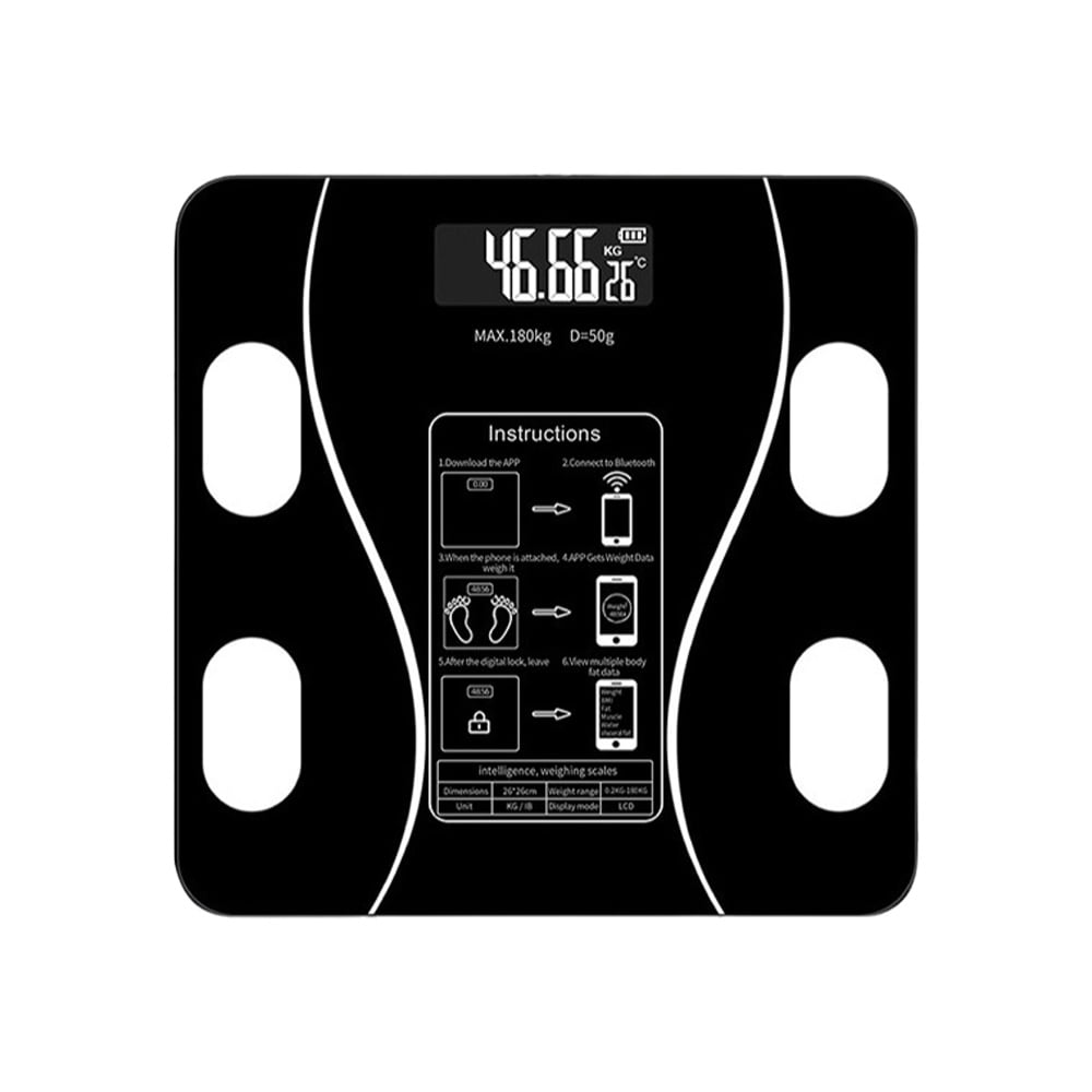 Bluetooth Weighing Scale Intelligent Home Electronic Body Scale Health ...
