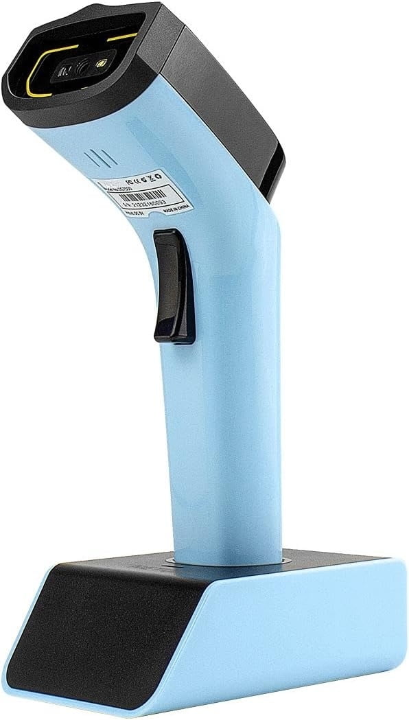 Bluetooth Wireless 2D Barcode Scanner Automatic, Hands Free Barcode ...