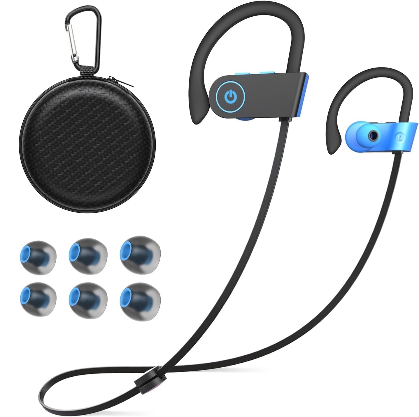 Bluetooth Wireless Earbuds with Mic - 16H Playtime, IPX7 Waterproof ...