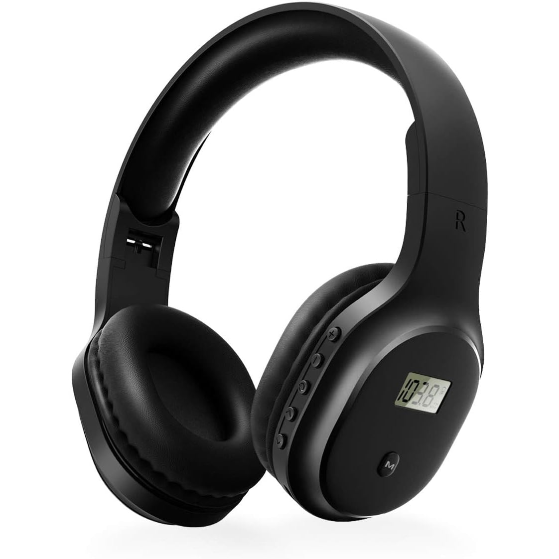 Bluetooth Wireless Headphones with FM Radio, Rechargeable Portable ...