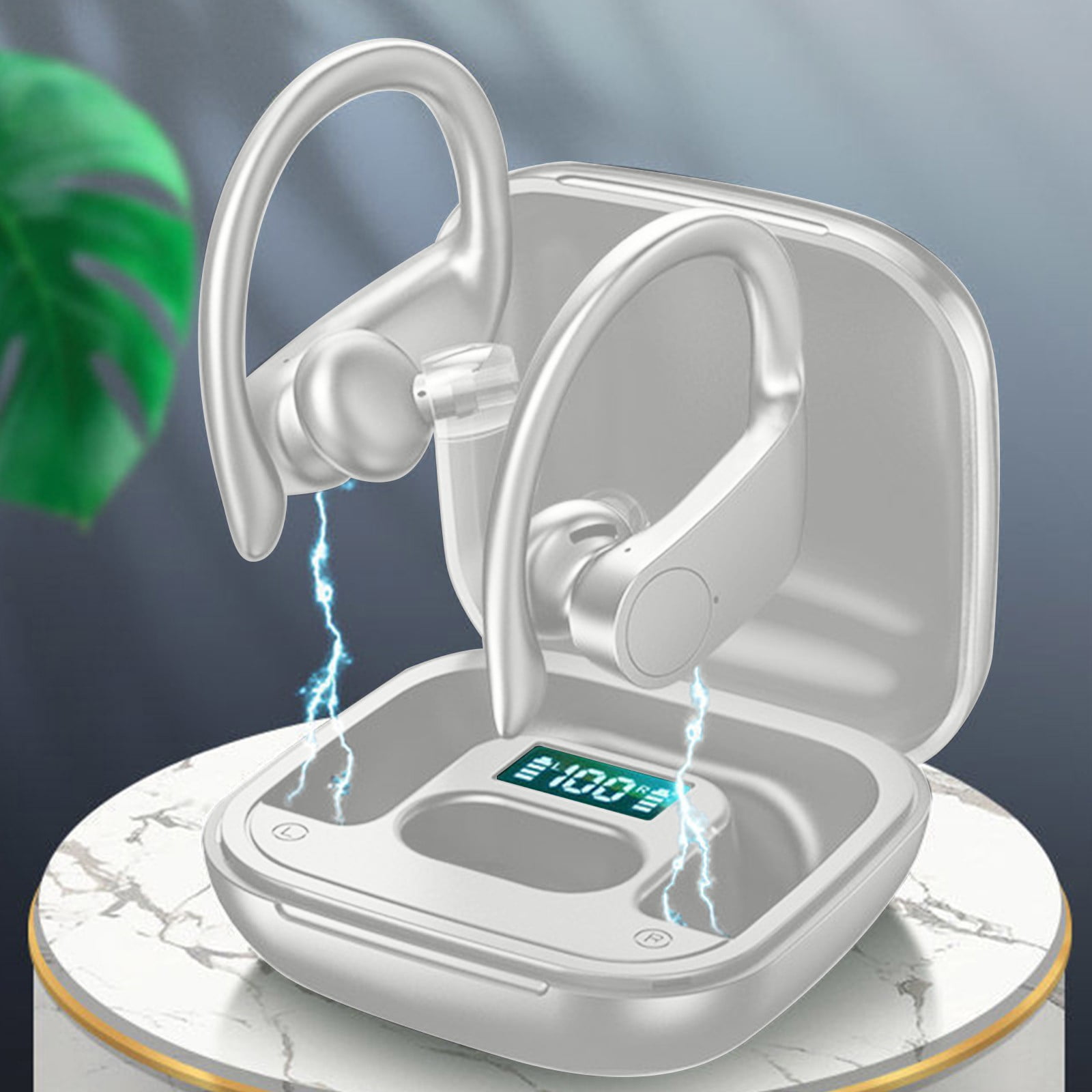 Bluetooth Wireless Headphones With Long Battery Life Immersive Sound ...