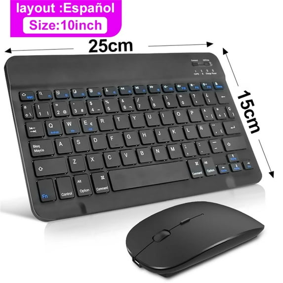 Bluetooth Wireless Keyboard Mouse For IOS Android Windows Tablet For ...