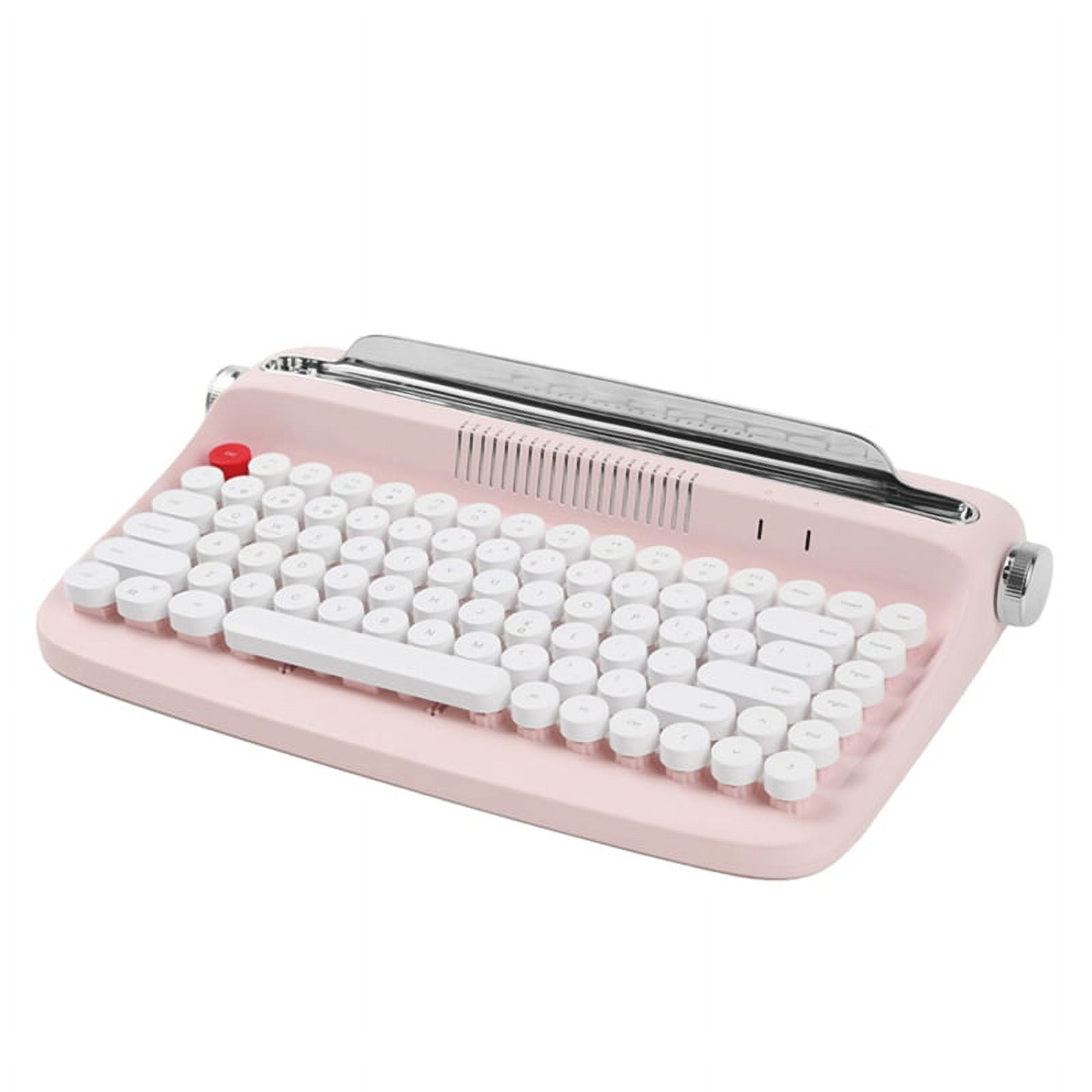 Bluetooth Wireless Keyboard Office Typewriter Mechanical Feel Tablet ...