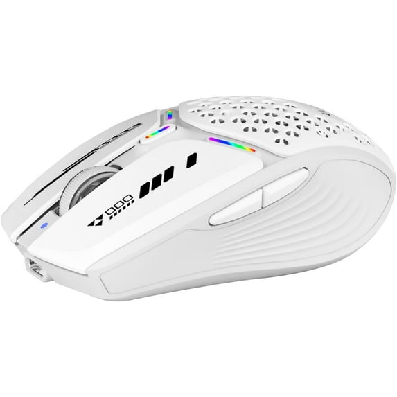 Bluetooth Wireless Mouse, (BT5.0/5.1+2.4GHz) USB C Rechargeable LED ...