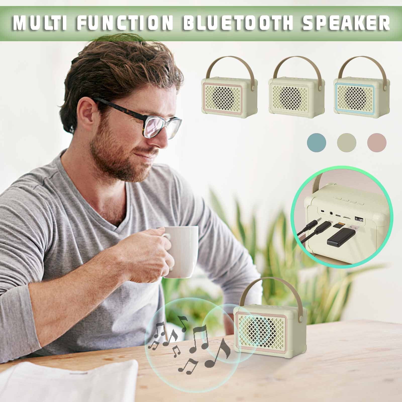 Bluetooth Wireless Speaker, Portable Mini Speaker, Waterproof Design ...