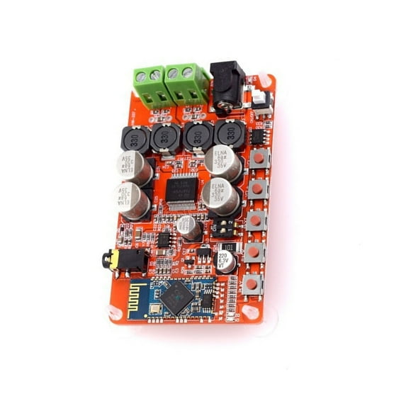 Bluetooth-compatible Double Channel Digital Power Sound Amplifier Board TDA7492P Power Amplifier ...