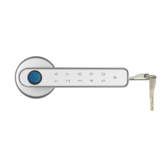 Bluetooth-compatible Electronic Door Lock with 2 Keys Door Knobs Lock ...