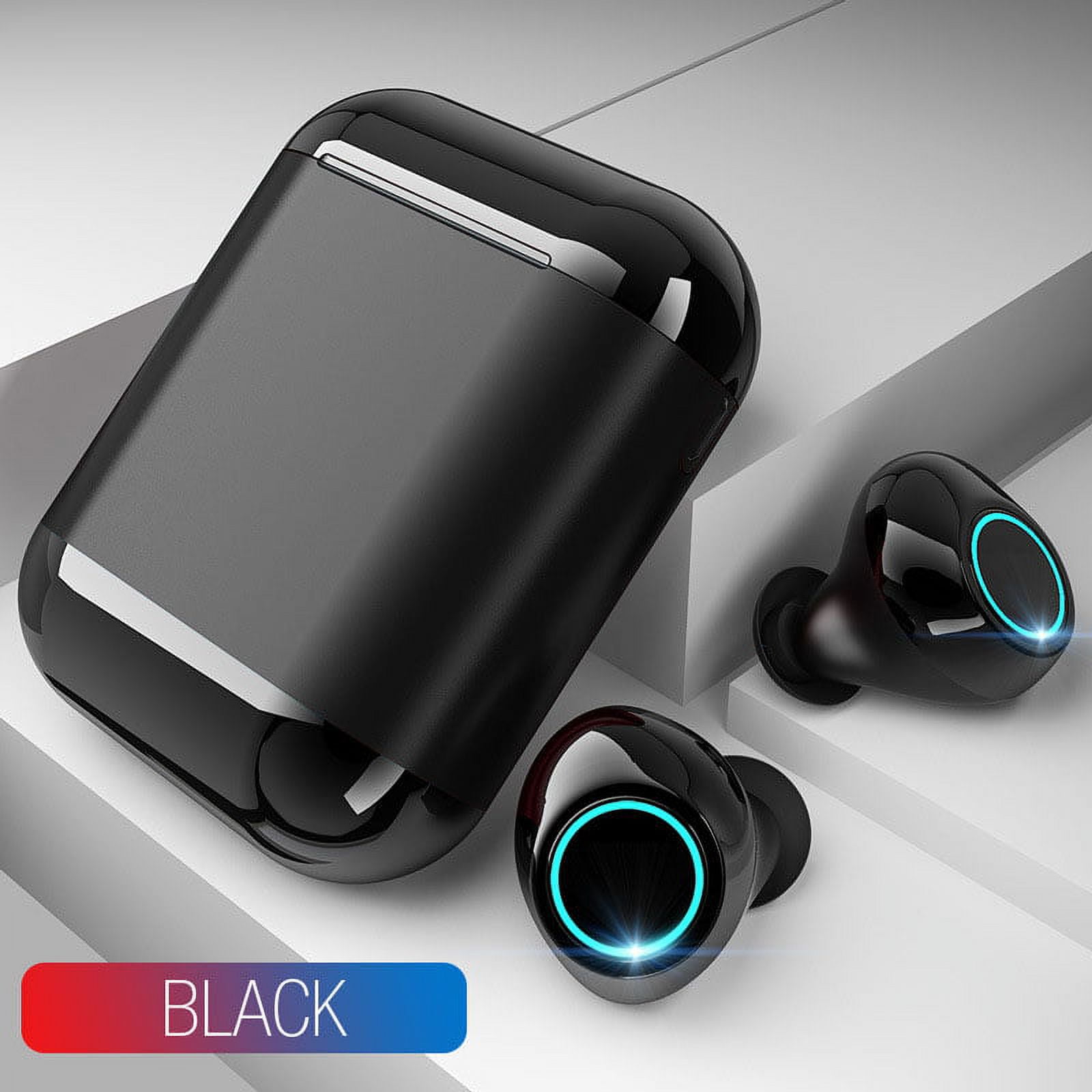 Bluetooth headset TWS wireless earplug Bluetooth earplug - Walmart.com