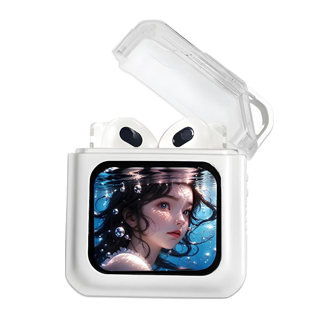 Bluetooth headset wireless smart LCD full color headset - Walmart.com