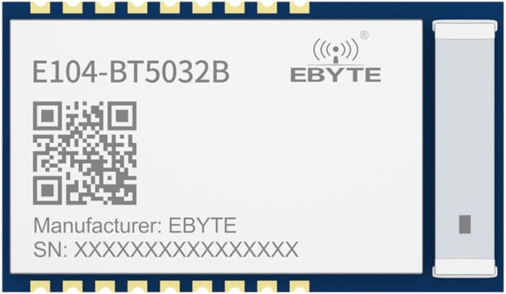 Bluetooth to Serial Port Module E104-BT5032B Transparent Transmission BLE 5.0 Small Sie Low ...