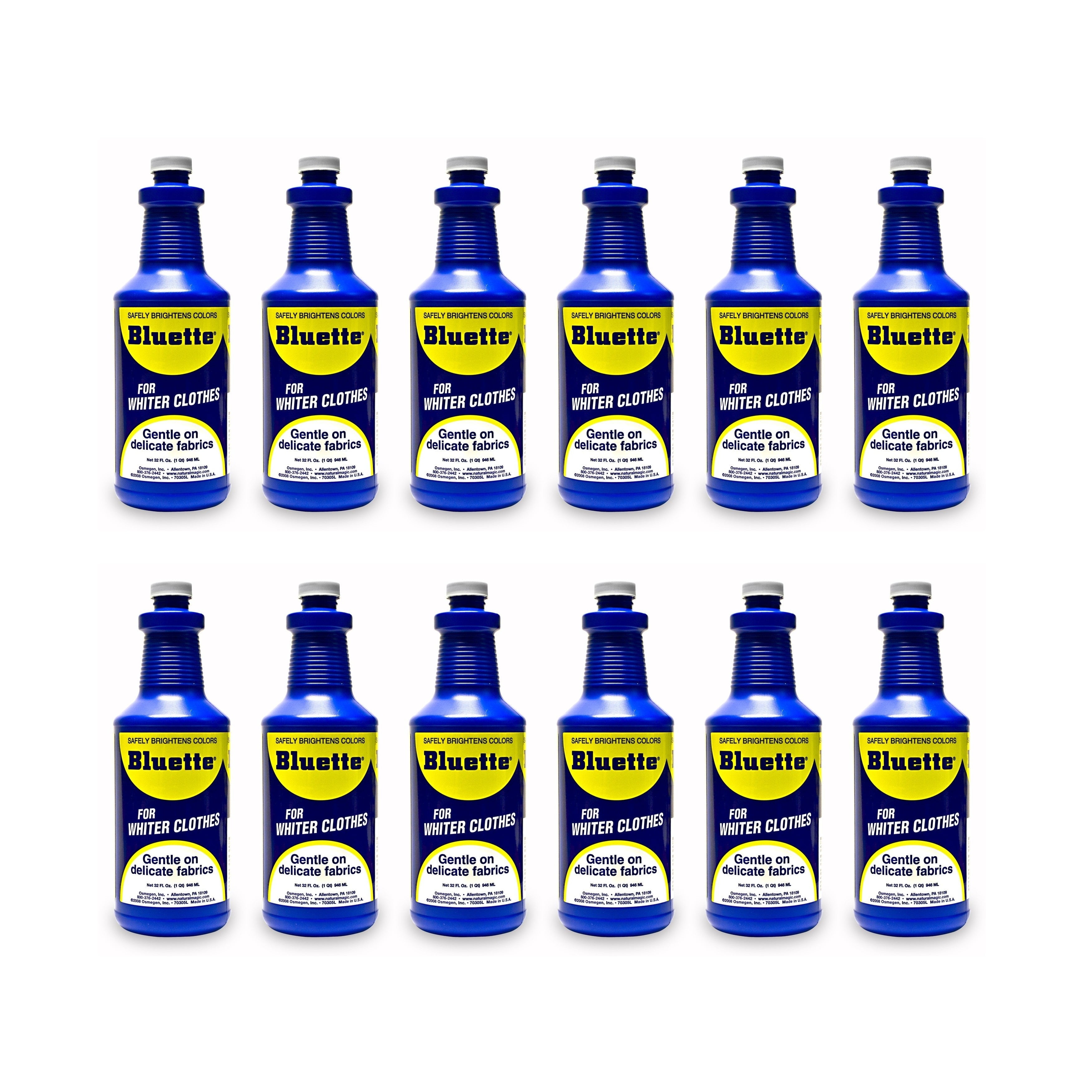 Bluette Concentrated Liquid Laundry Bluing / Laundry Detergent Whitener ...