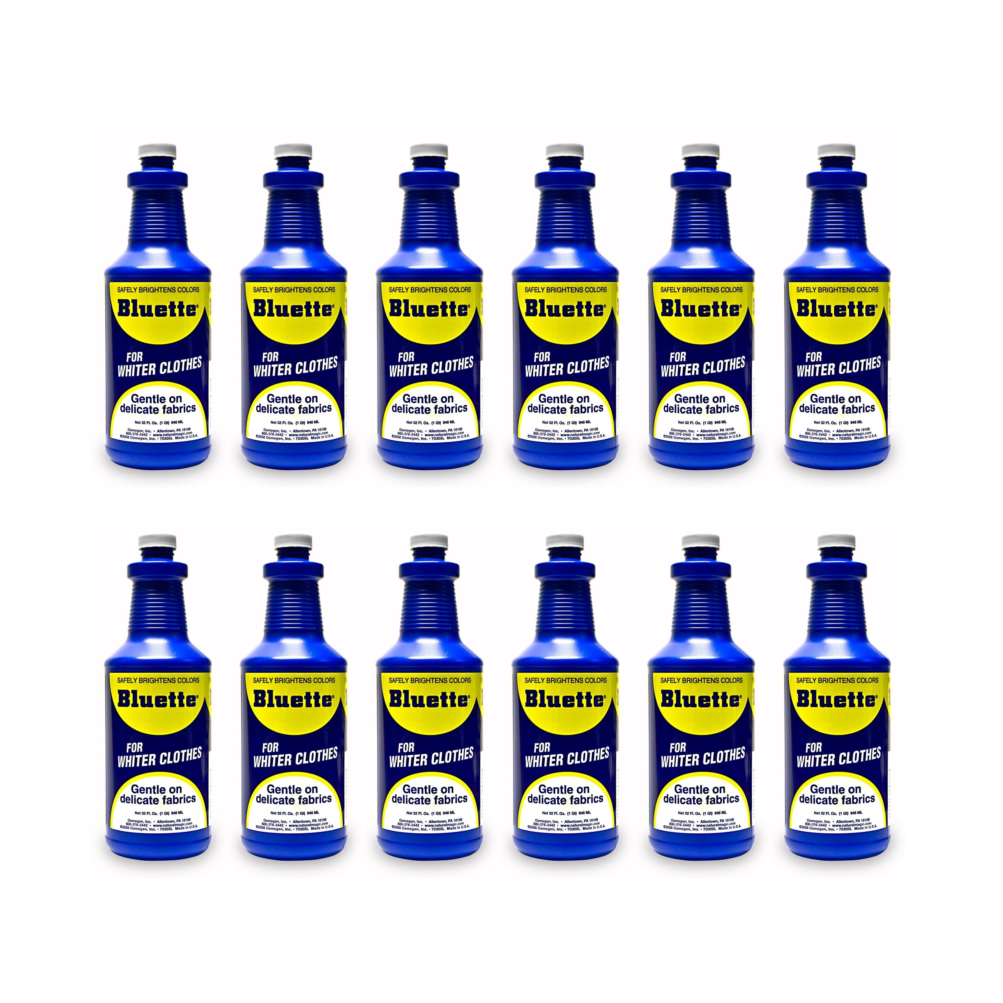 Bluette Concentrated Liquid Laundry Bluing / Laundry Detergent Whitener ...