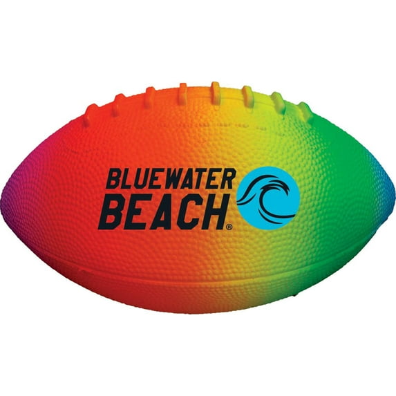 Bluewater Beach 9" Color Grip Durable Waterproof Football - Walmart.com