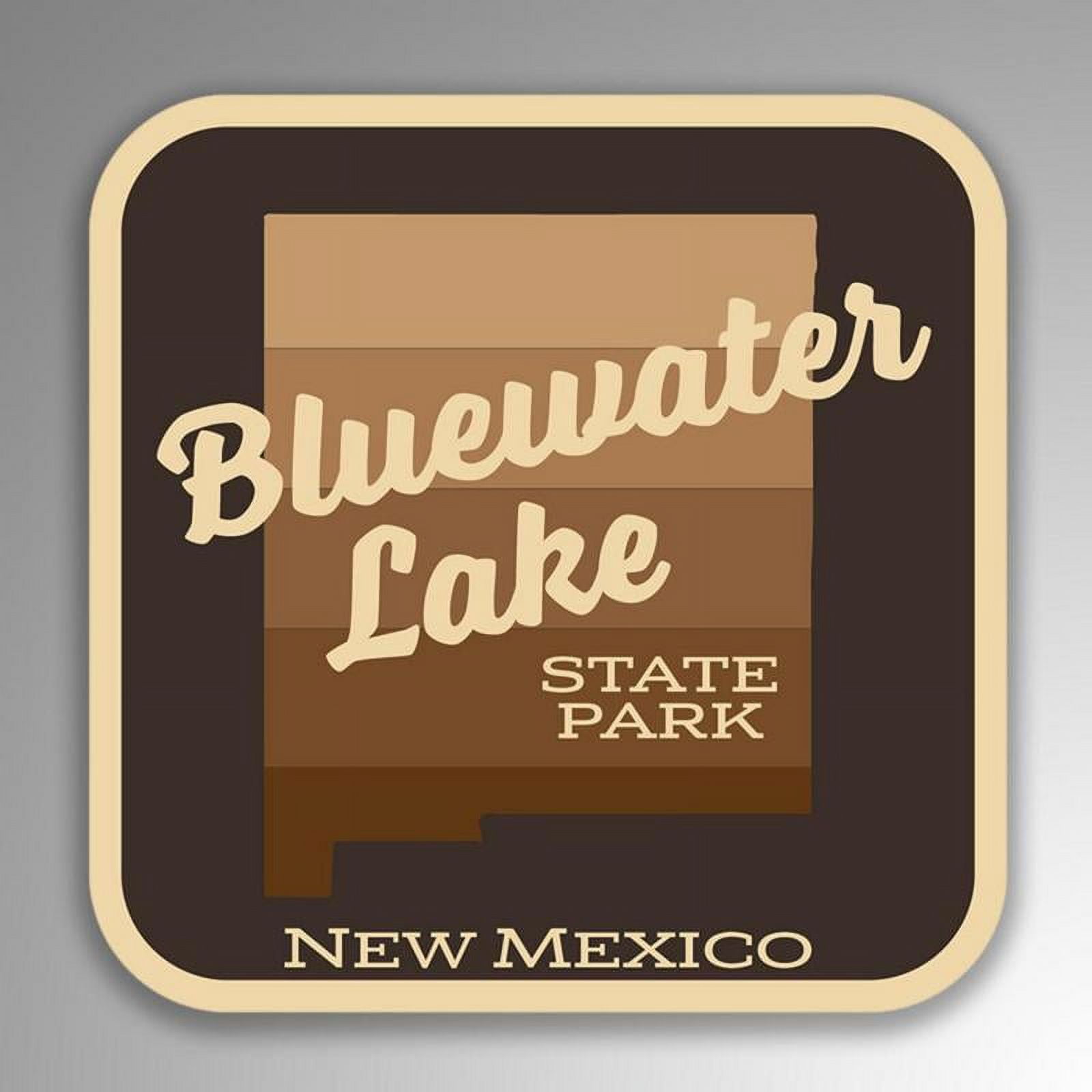 Bluewater Lake State Park Decal Sticker | 4-Inches By 4-Inches | Vinyl ...