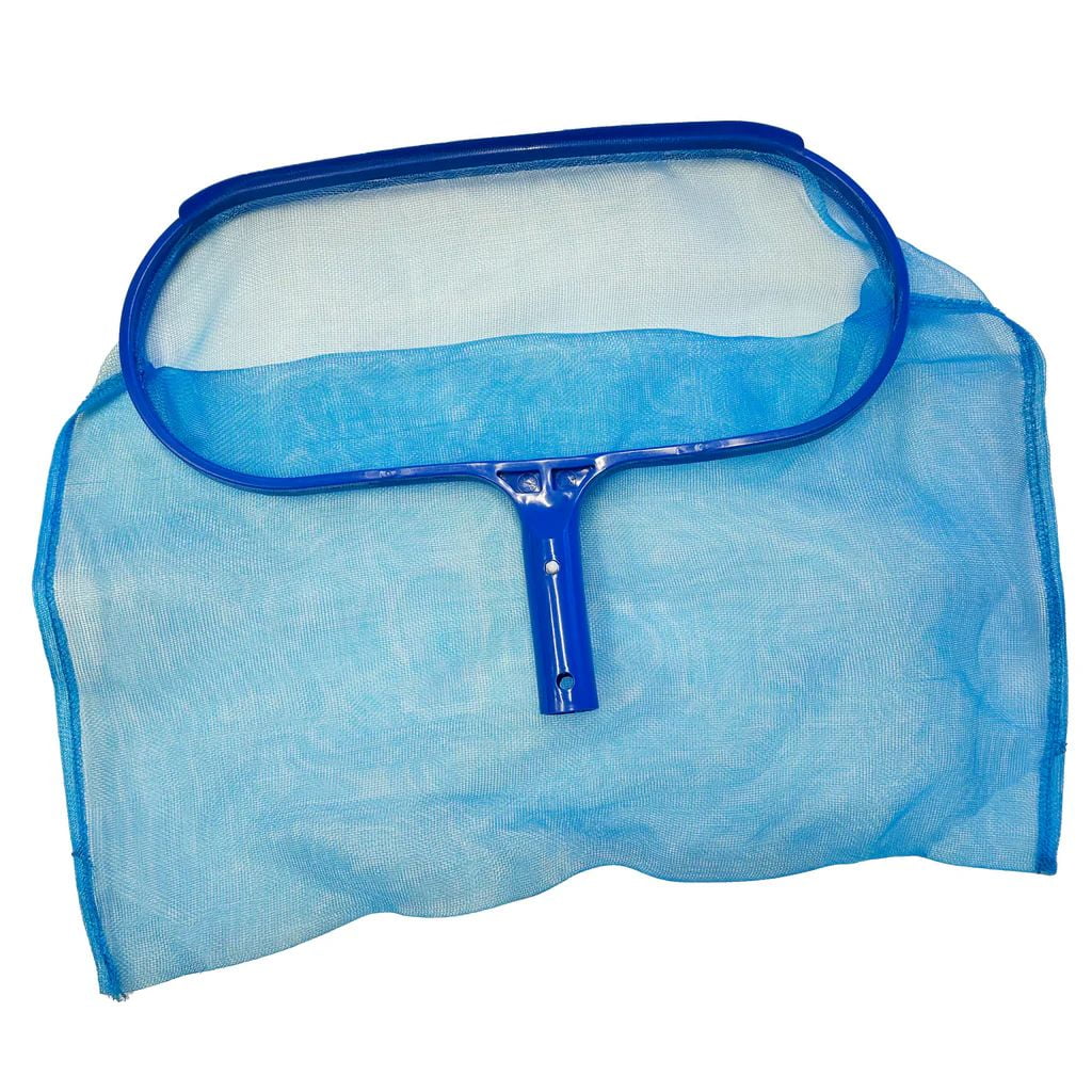 Bluewave Pool Rake with Fine-Mesh Net for Cleaning Swimming Pools ...