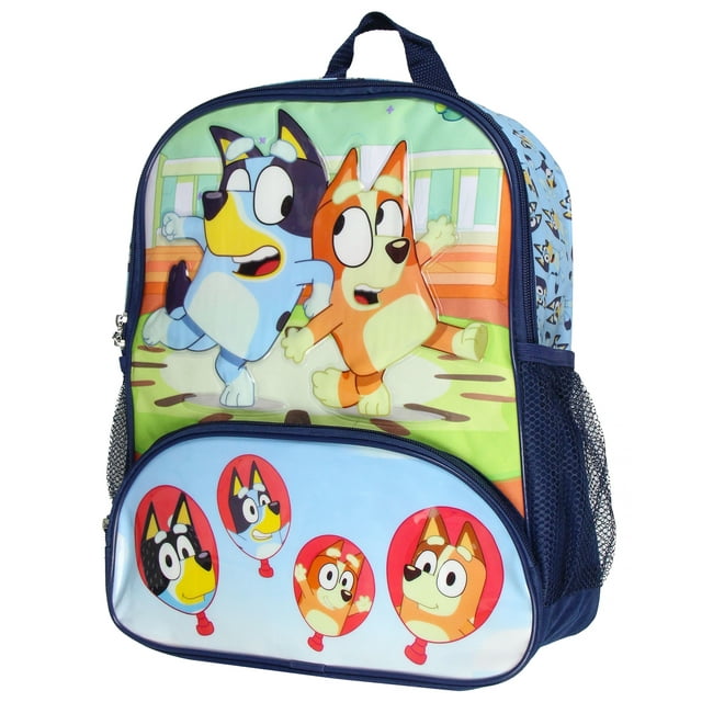 "Bluey's 14"" Bookbag Backpack For Kids, Toddlers School Travel Bag w ...
