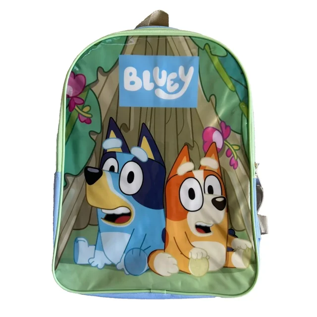 Bluey 15" Canvas Large School Backpack - Walmart.com