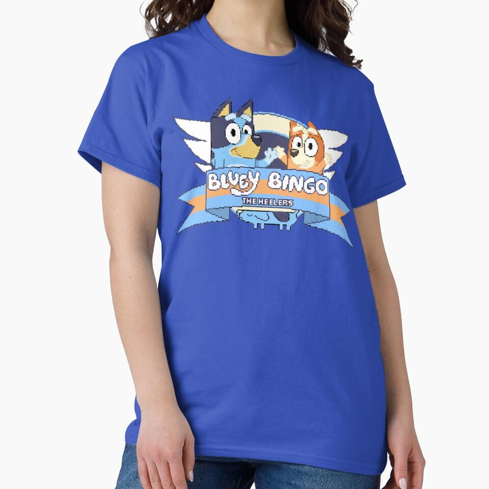 Bluey 16-Bit Bluey And Bingo Classic T-Shirt - Walmart.com
