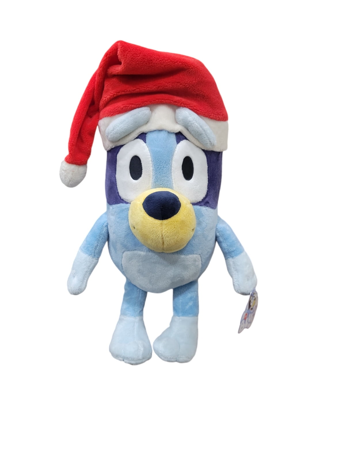 Bluey 16" Christmas Plush Wearing Santa Hat Stocking Stuffer Christmas ...