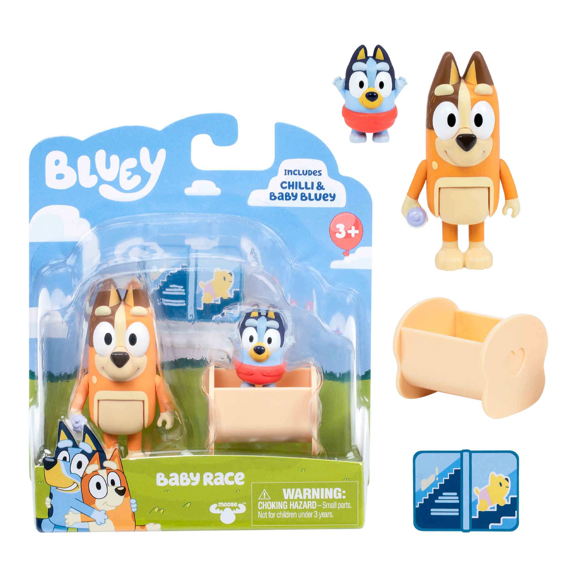 Bluey's Park - Bluey 2.5-3" Figure with Park Playset - Walmart.com