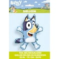 "Bluey Themed Party Supplies: 28"" Shaped Foil Birthday Decoration ...