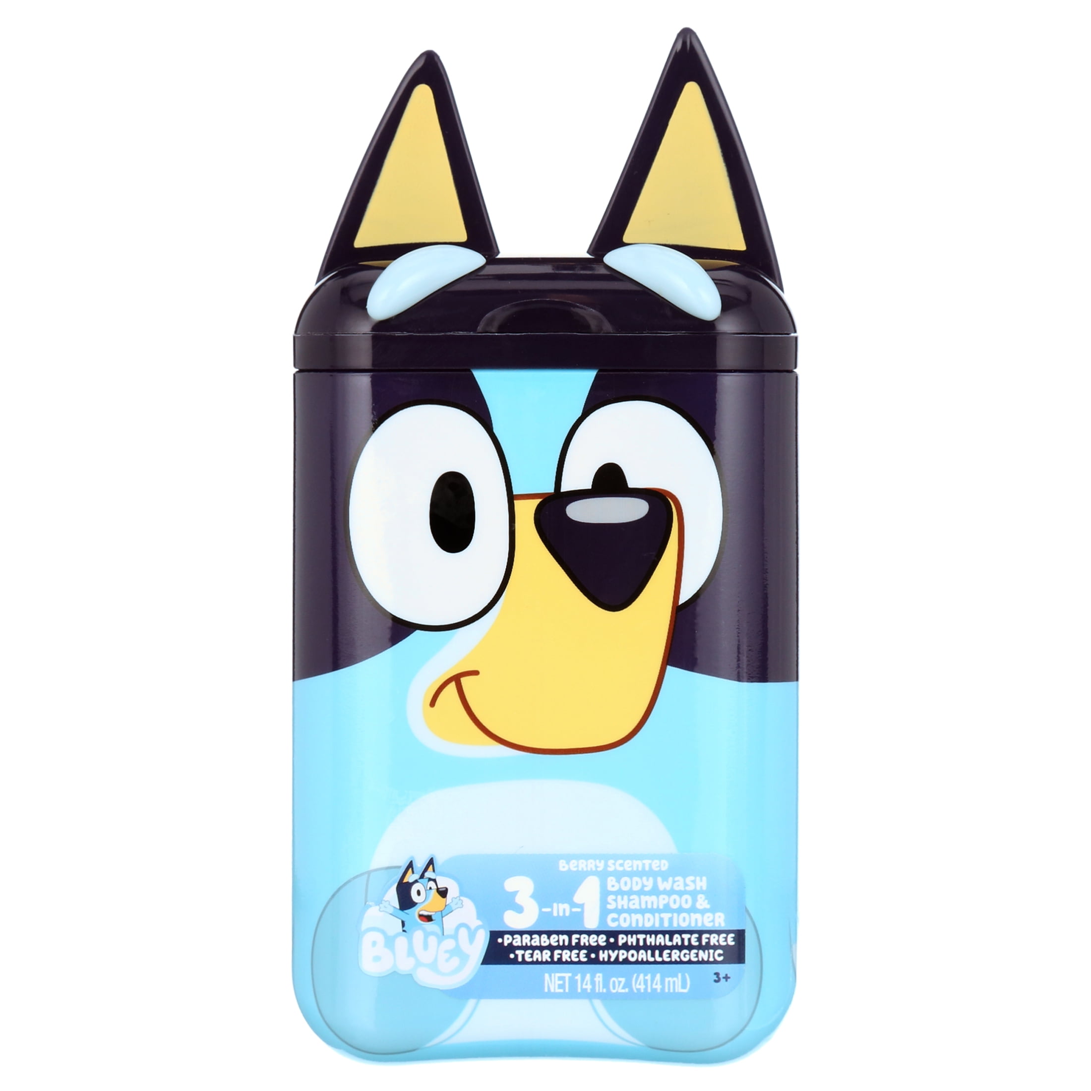 Bluey 3in1 Shampoo, Conditioner and Body Wash - Walmart.com