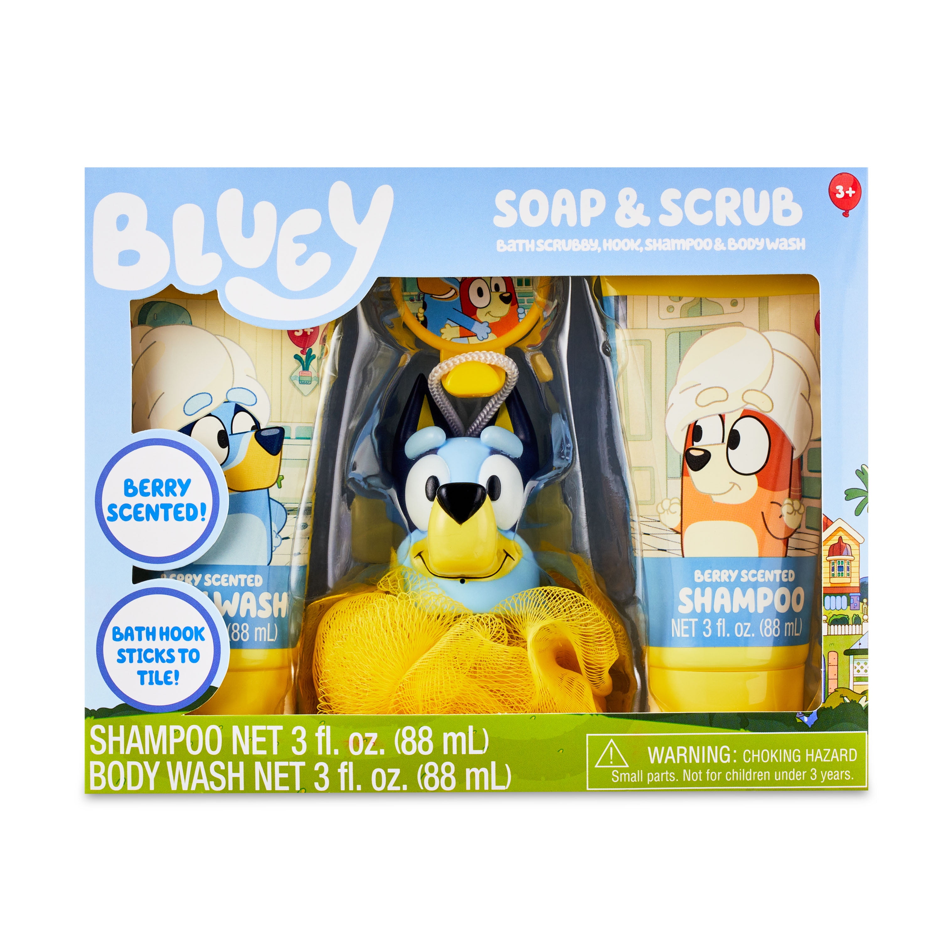 Bluey 4-Piece Soap & Scrub Gift Set - Walmart.com