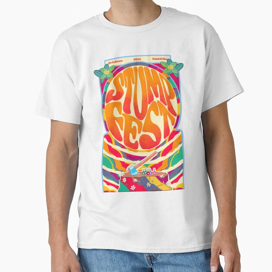 Bluey 70S Stumpfest Poster - Bluey Fan Art Classic T-Shirt - Walmart.com