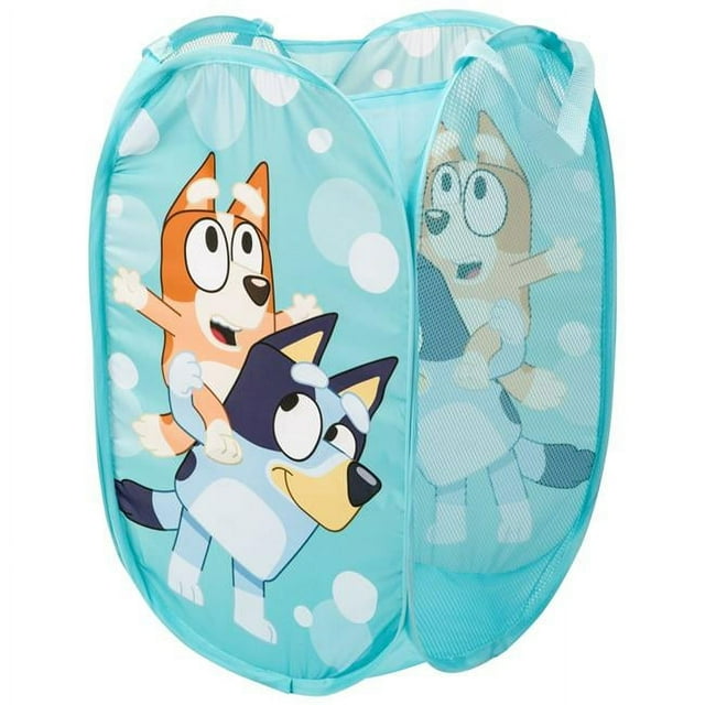 Bluey 869194 Bluey & Bingo Mesh Laundry Hamper - Walmart.com
