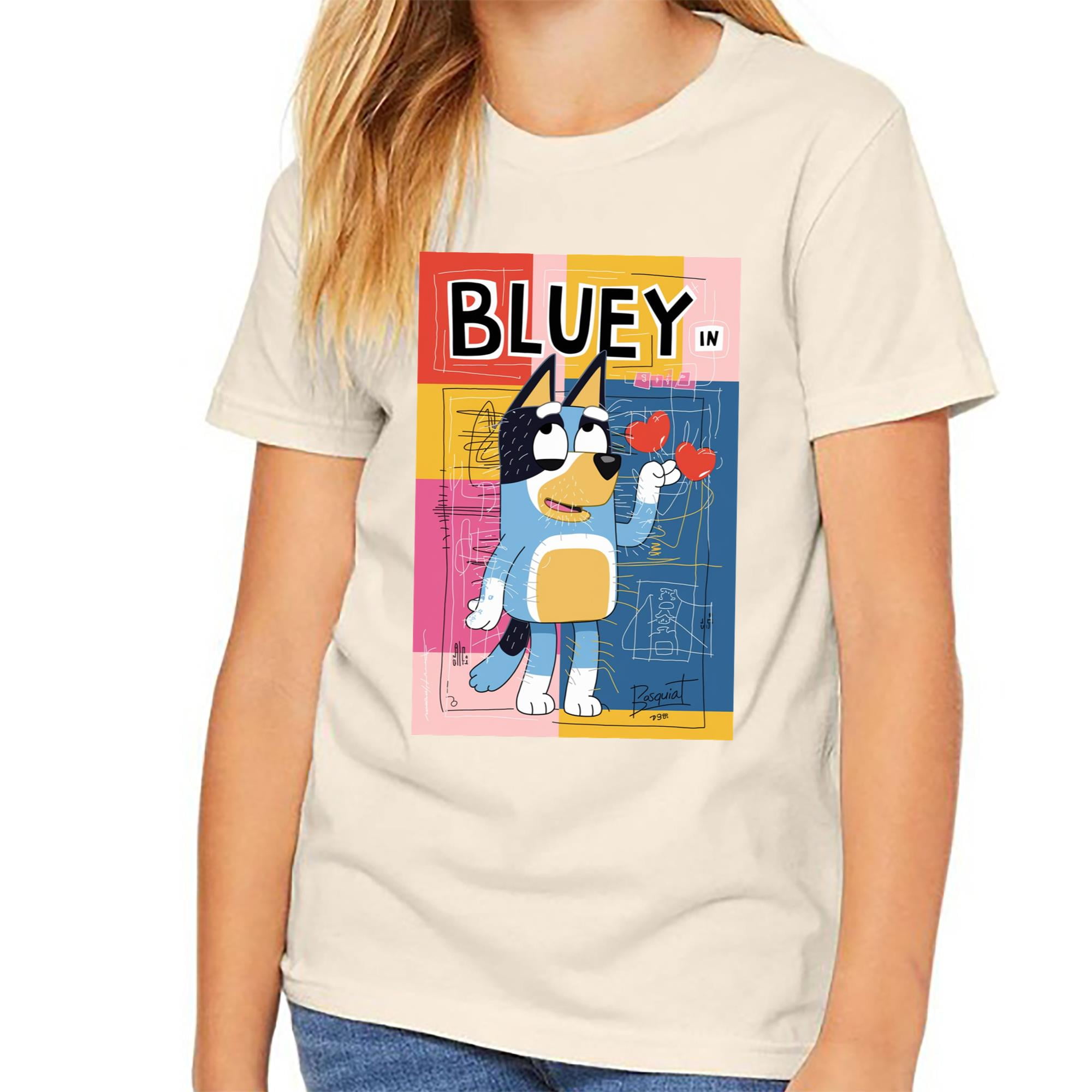 Bluey Abstract Pup In Bold Artistic Style, Expressive Graffiti-Inspired ...