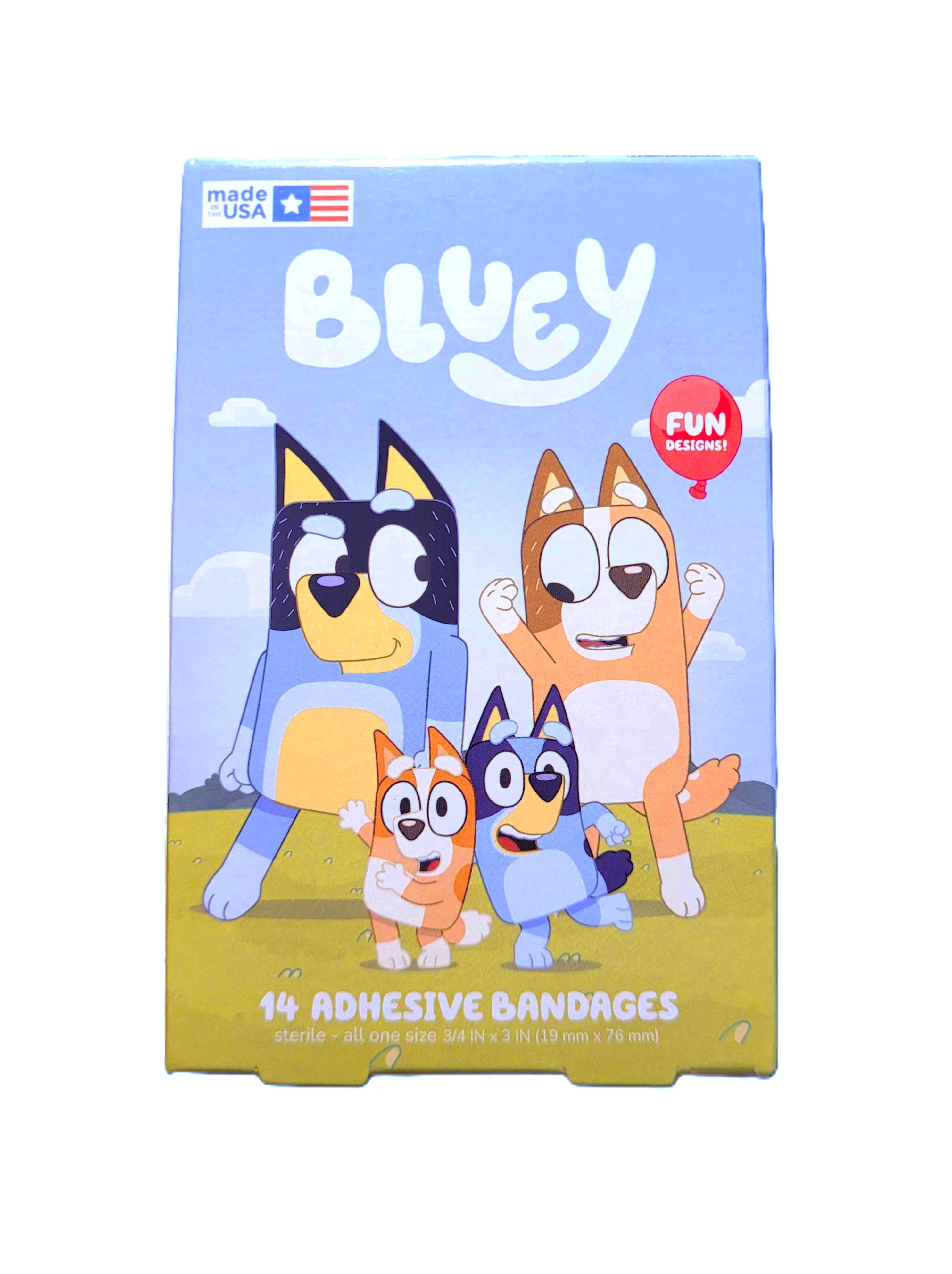 Bluey Adhesive Bandages - 14 count - Walmart.com