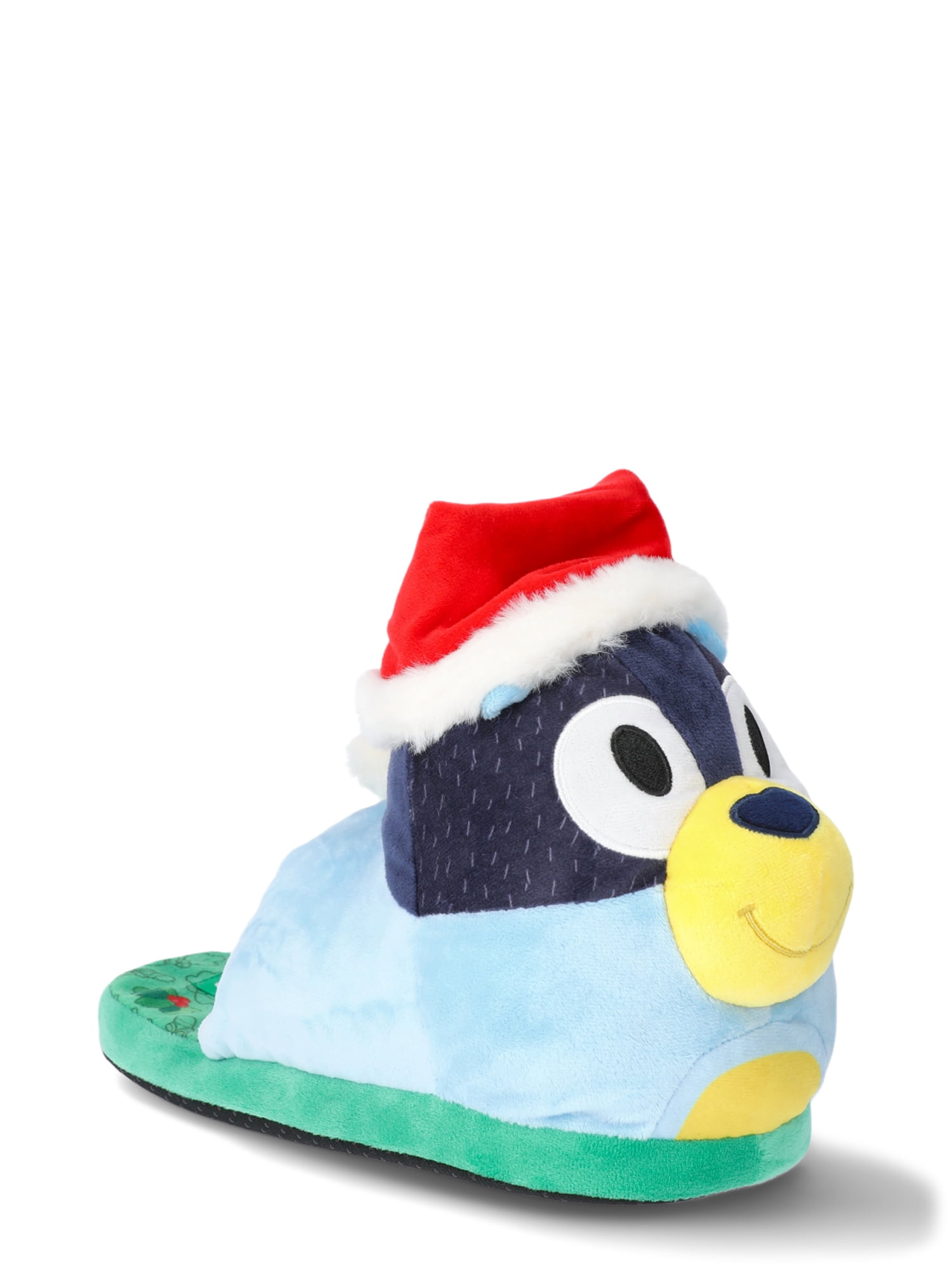 Bluey Men's Bandit 3D Slippers - Cushioned Fleece Lining for Comfort ...