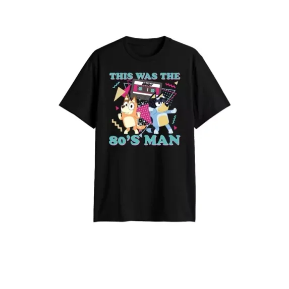Bluey Adult T-Shirt That Was The 80S Bandit Chili - Walmart.com