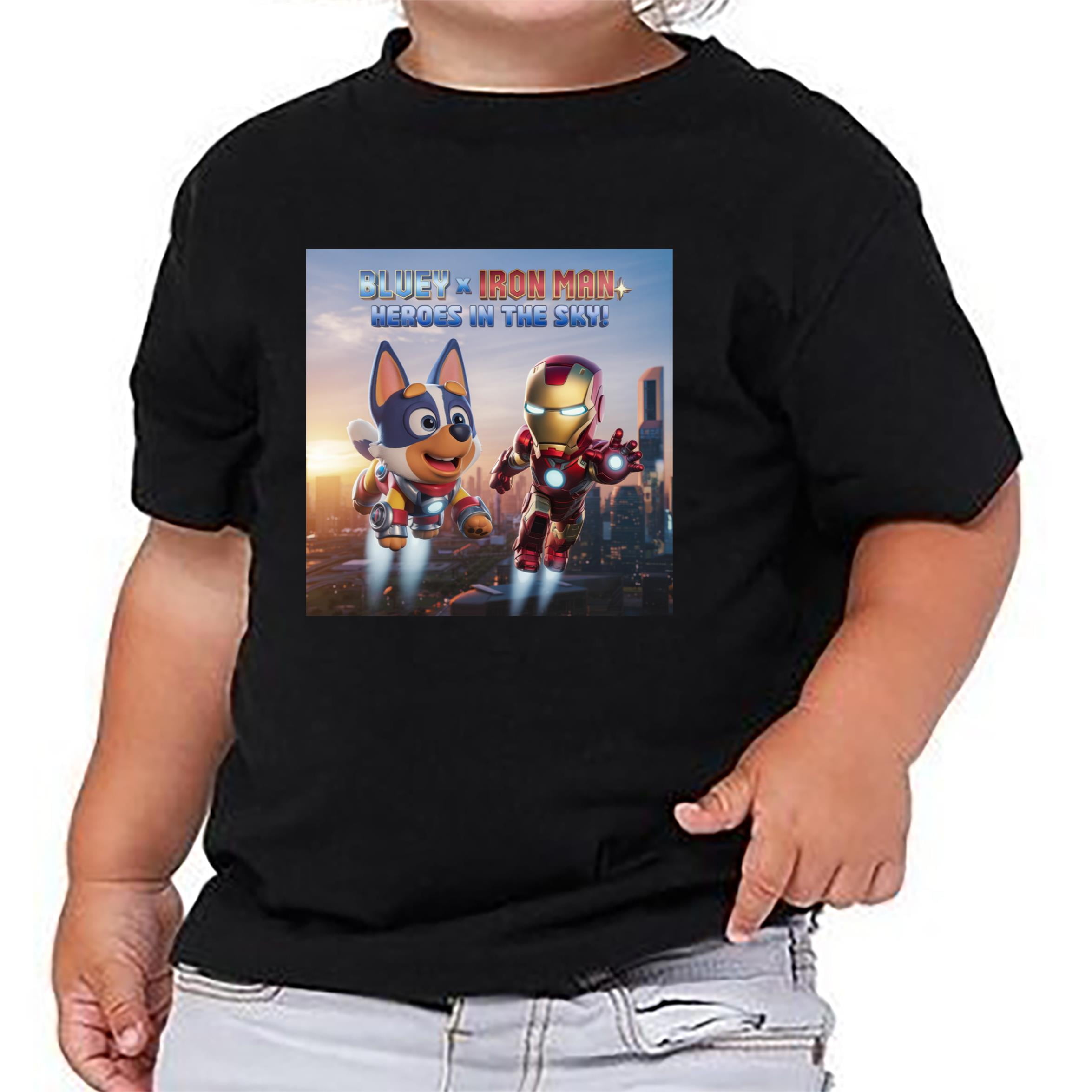 Bluey Adventure High-Tech Hero Pup, Fun Cartoon Design, Bella Canvas ...