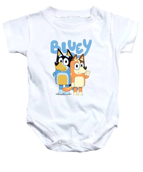 Bluey And Bingo Baby Onesie Kids Birthday Tee, Bluey Birthday Tee ...