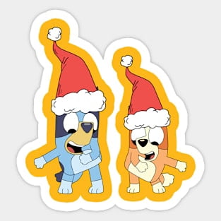 Bluey And Bingo Dance Mode Sticker Bluey Stickers For Kids, Bluey ...