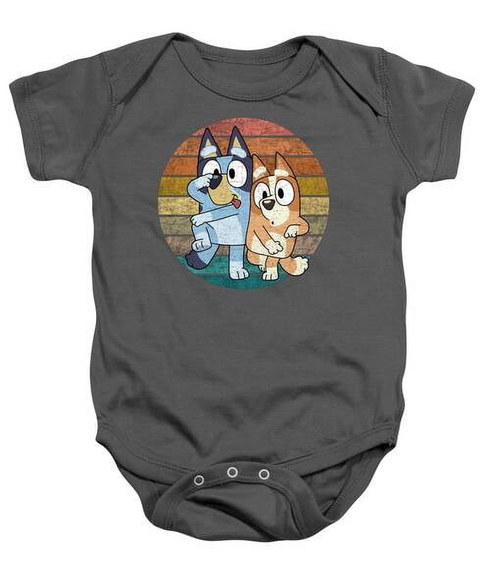 Bluey And Bingo Kids T 80S Girl 80S Baby Onesie Bluey Design, Bluey ...
