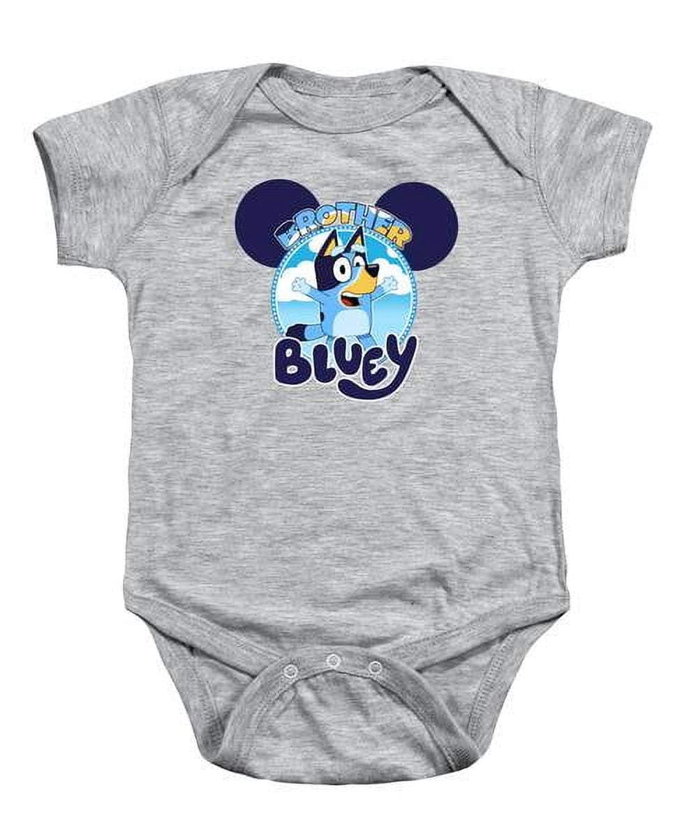 Bluey And Bingo Mum Family Birthday Baby Onesie Bluey Cartoon Shirt ...