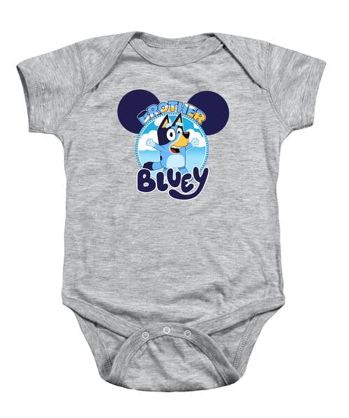 Bluey And Bingo Mum Family Birthday Baby Onesie Bluey Cartoon Shirt ...